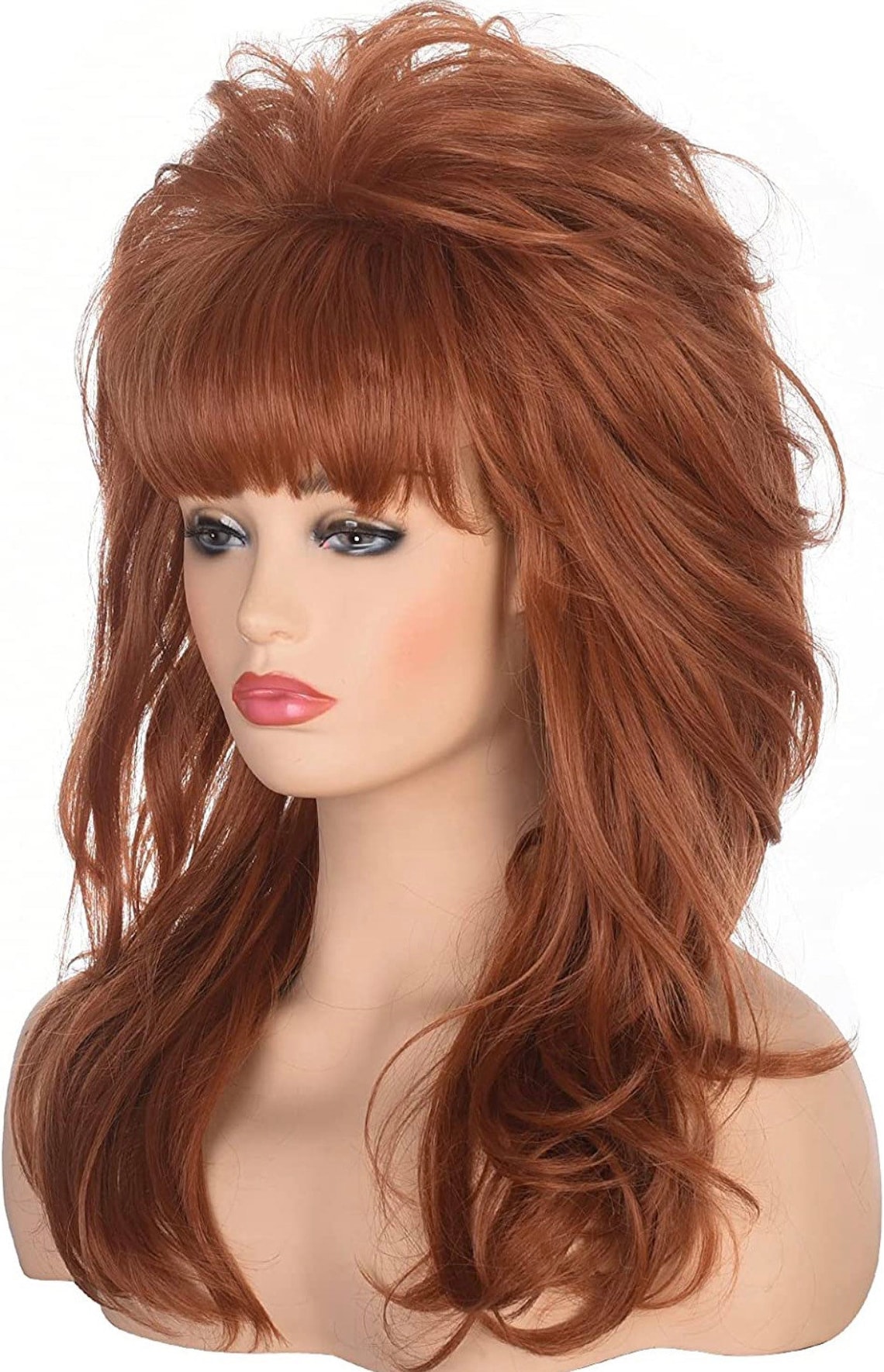 80s Peggy Bundy Bouffant Auburn Red Vintage Costume WIG *NEW* - Etsy