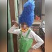 Blue MARGE Simpson 90’s Retro Full Cap Costume Beehive Wig *NEW* - Etsy UK