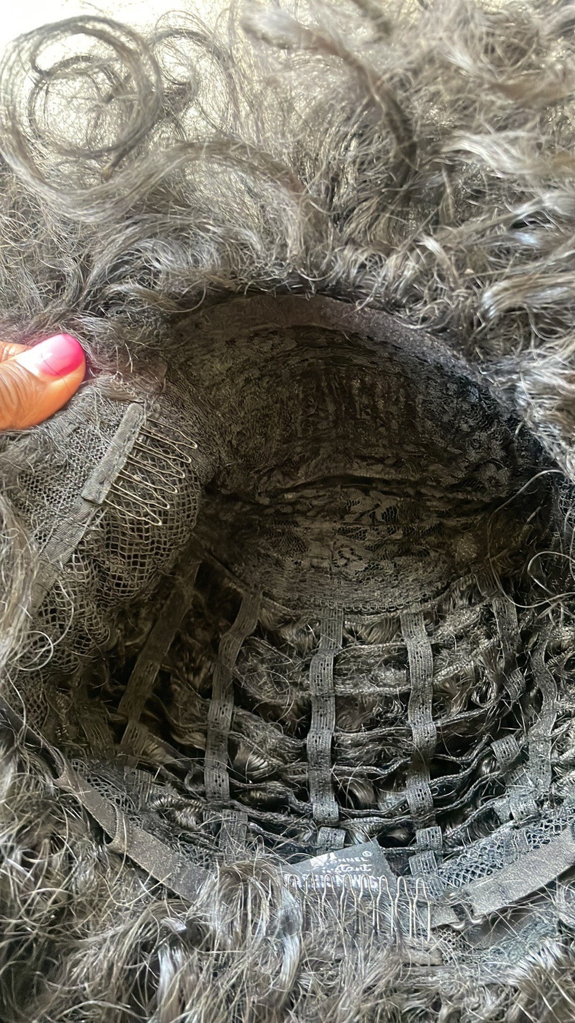 Black Soft Afro Curly Curls Full Cap Wig NEW ARRIVES NEW - Etsy