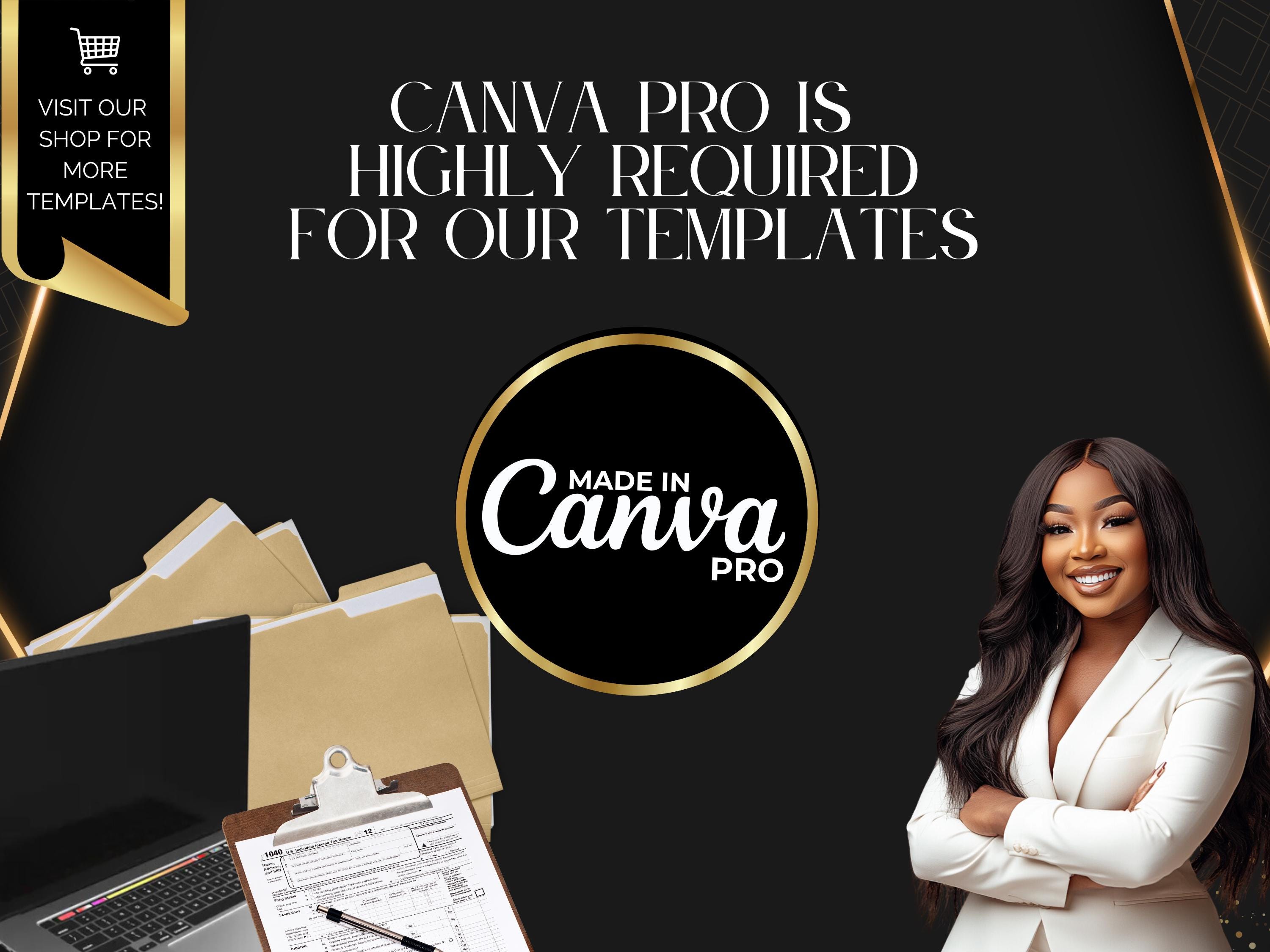 Tax Class Flyer Template, Tax Training Flyer, Editable Canva Tax Course ...