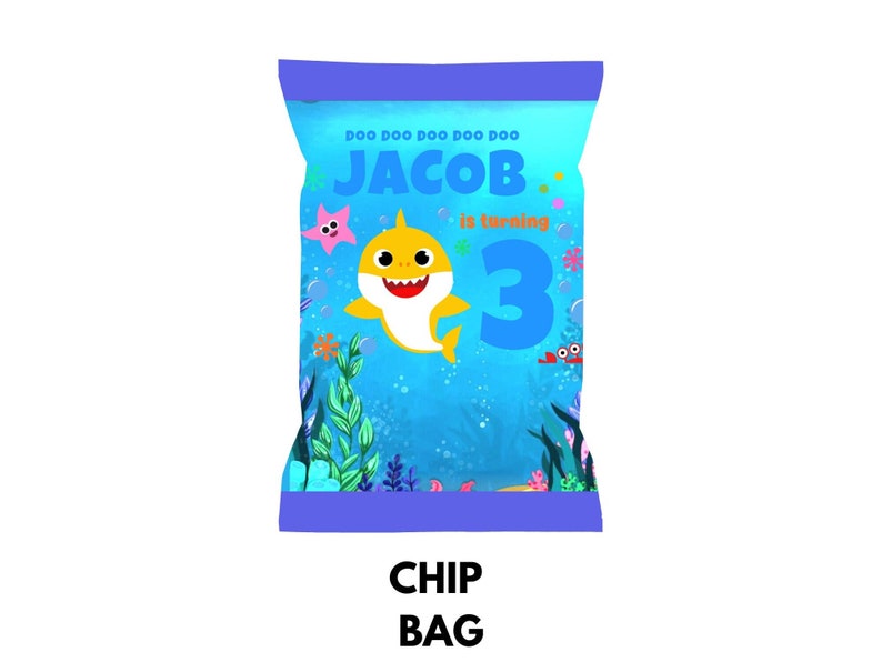 Custom Chip Bag, Personalized Party Favor, Custom Treat Bag for Any ...