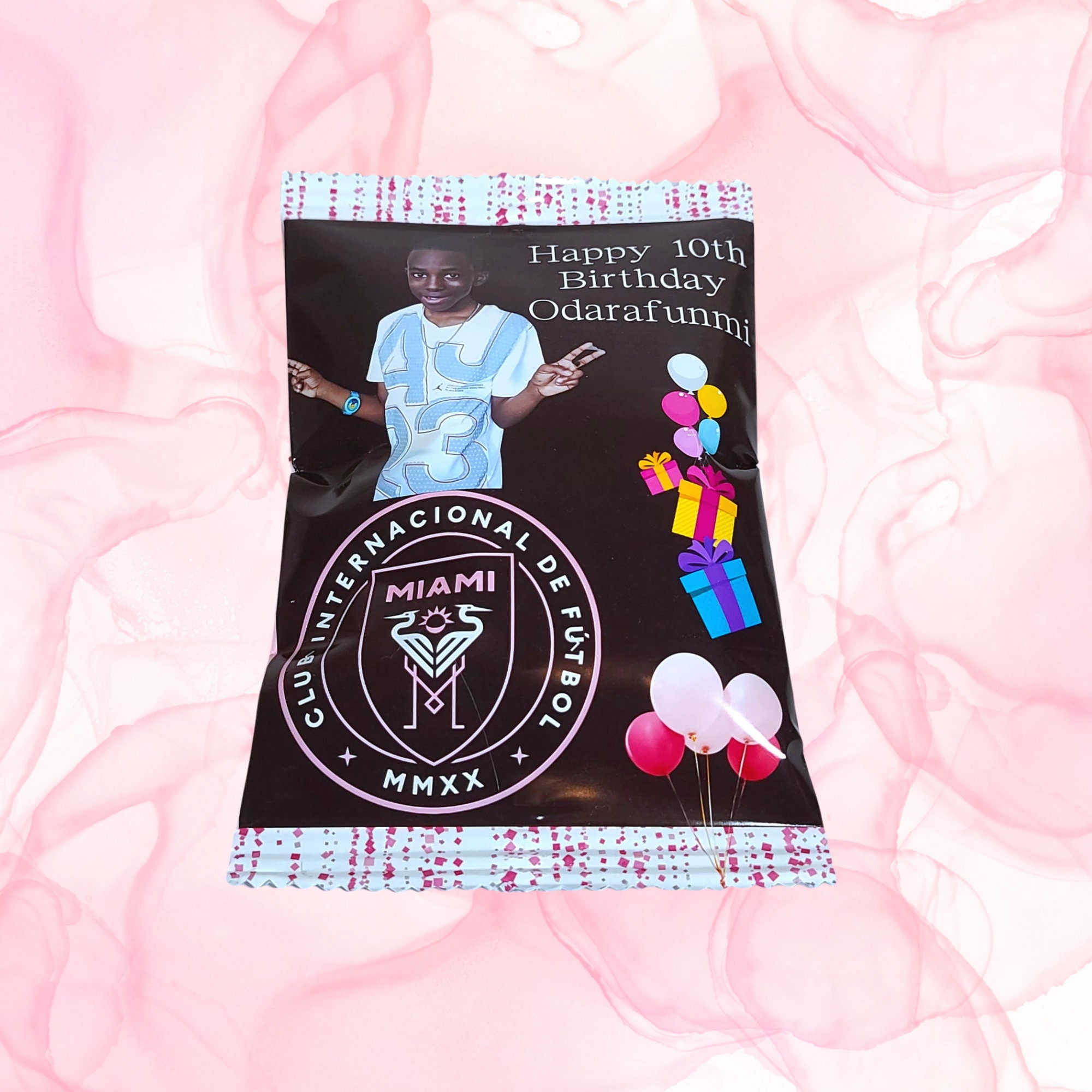 Custom Chip Bag, Personalized Party Favor, Custom Treat Bag for Any ...