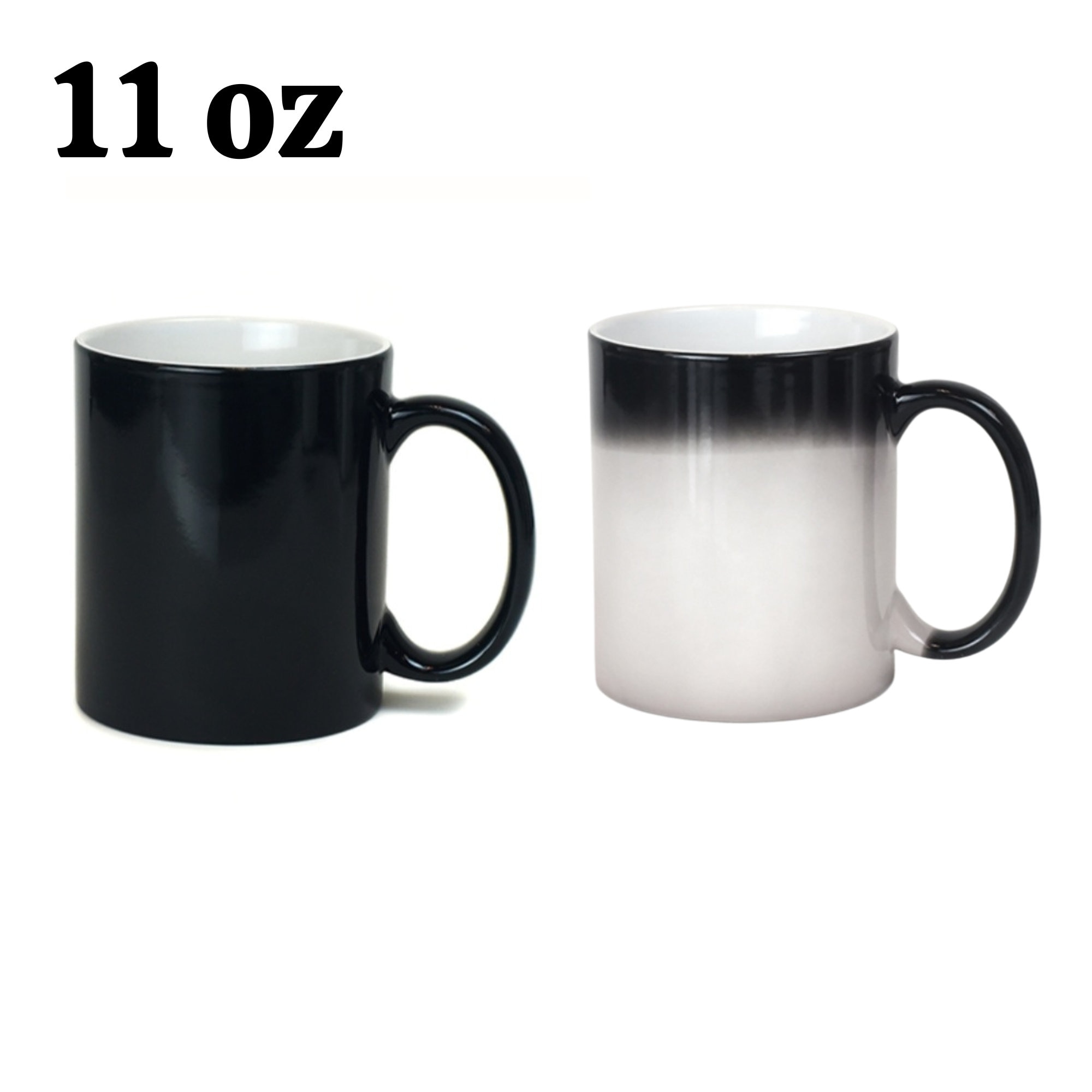 Personalized Ceramic Color Changing Mug, Heat Activated Mug, Custom ...