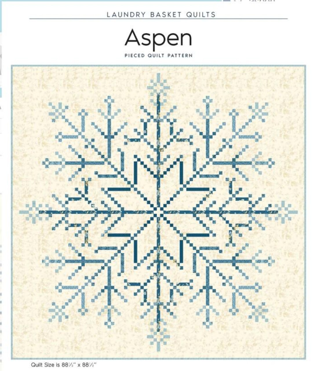 Aspen Quilt Pattern 88.5in X 88.5in - Etsy