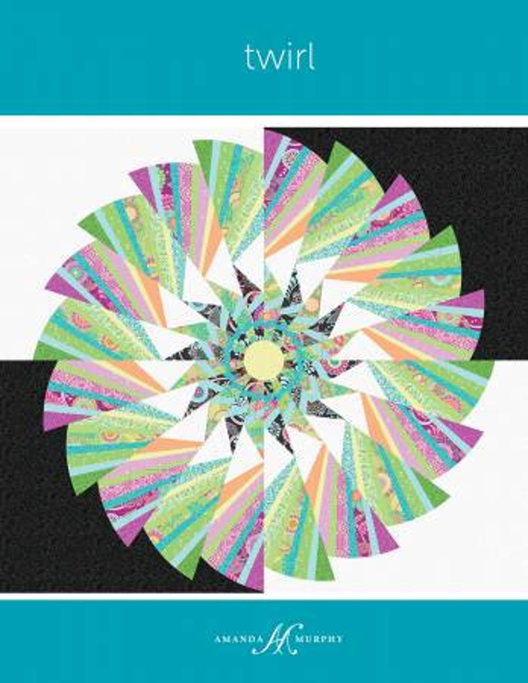 TWIRL Quilt Pattern From Amanda Murphy Designs 70.5 in X 70.5 In - Etsy