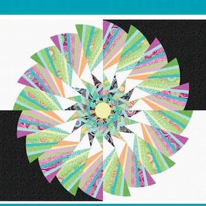 TWIRL Quilt Pattern From Amanda Murphy Designs 70.5 in X 70.5 In - Etsy