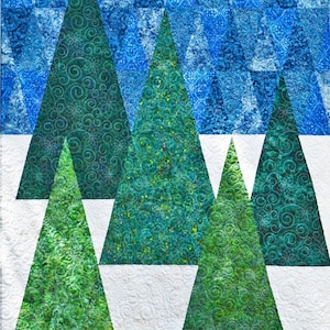 Evergreen Quilt Pattern Card - Etsy