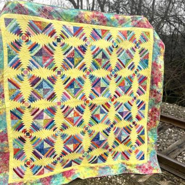 Pineapple Quilt - Etsy