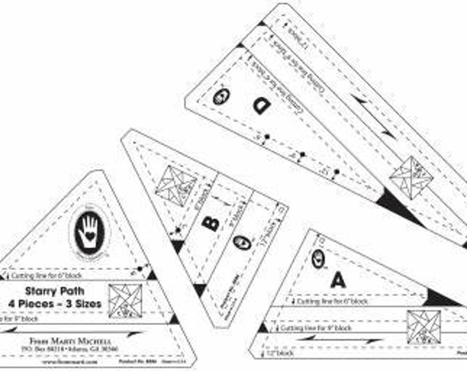 Starry Path Template Set - Etsy