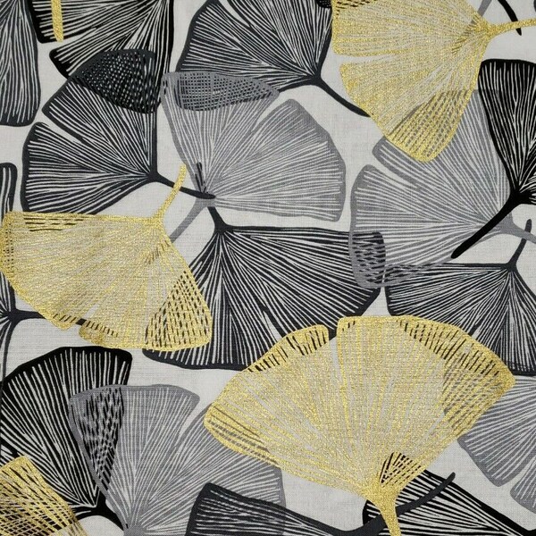 Ginkgo Leaf Fabric - Etsy