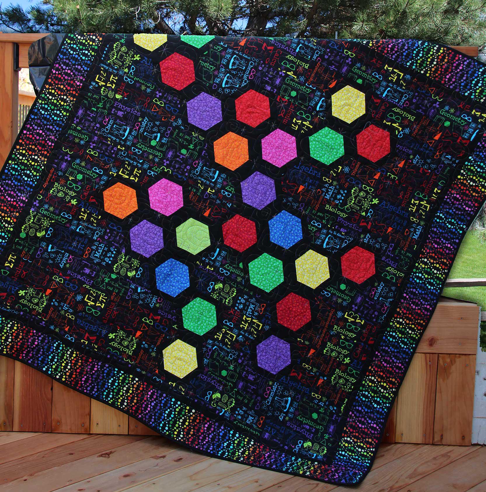 Chemistry Quilt Pattern THREE SIZES - Etsy