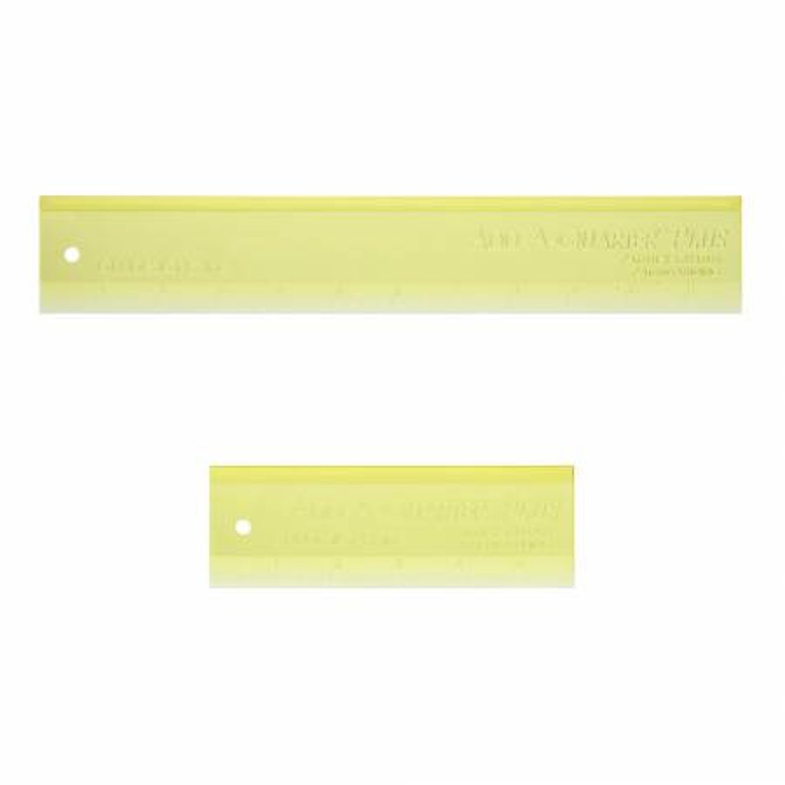 Add-a-quarter Plus Combo 6 and 12 Inch Rulers - Etsy