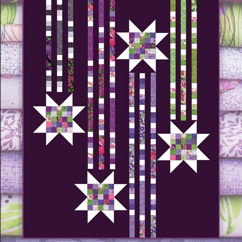 Falling Stars Quilt Pattern - Etsy