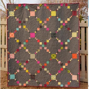 Irish Puzzle Quilt Pattern THREE SIZES - Etsy