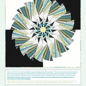 TWIRL Quilt Pattern From Amanda Murphy Designs 70.5 in X 70.5 In - Etsy