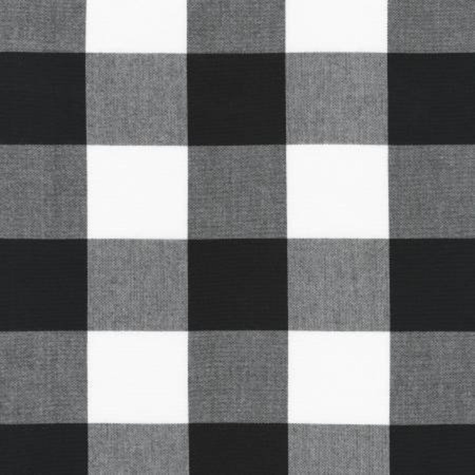 Black Carolina Gingham 2 Inch Fabric From Robert Kaufman 1 = 1/2 YARD - Etsy