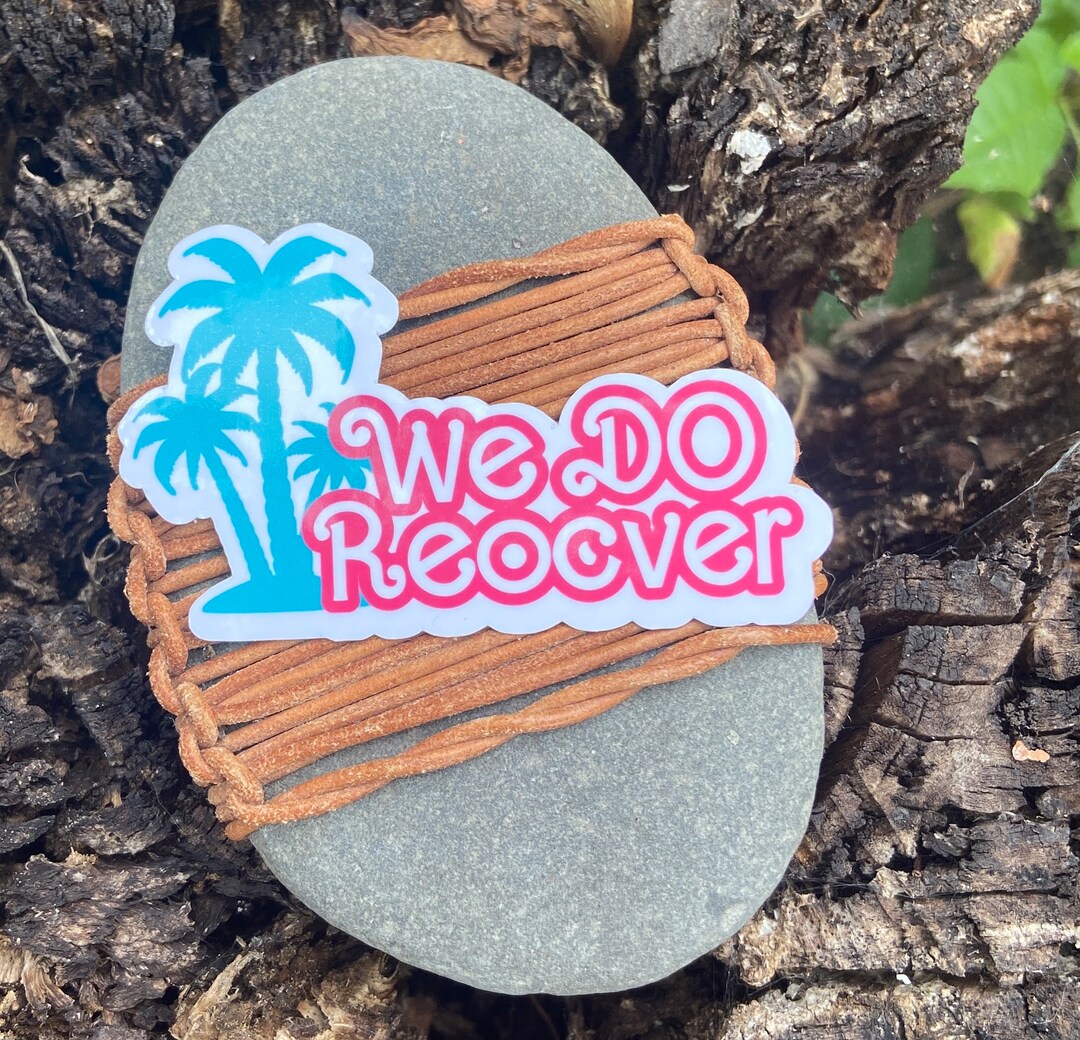We Do Recover Sticker for Water Bottle Sticker Recovery and Sobriety ...