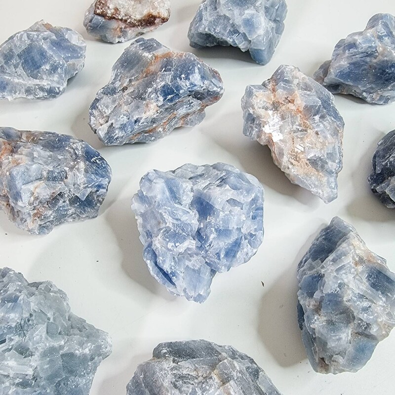 Rough Blue Calcite - Etsy