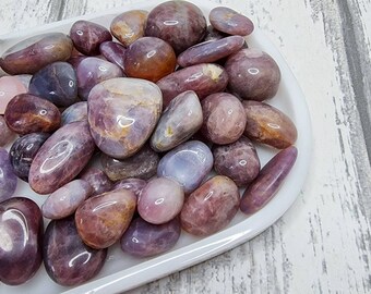 Lavender Rose Quartz Tower | Etsy