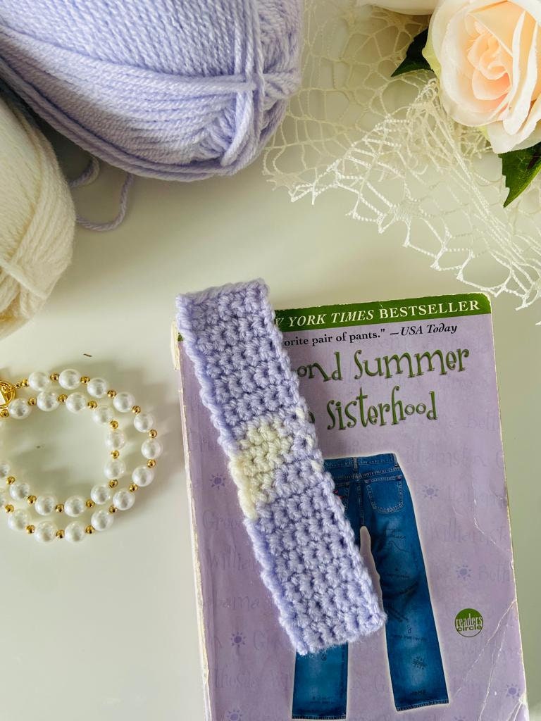 Purple Heart Bookmark Cute Matching Bookmarks for Friends Valentine's ...