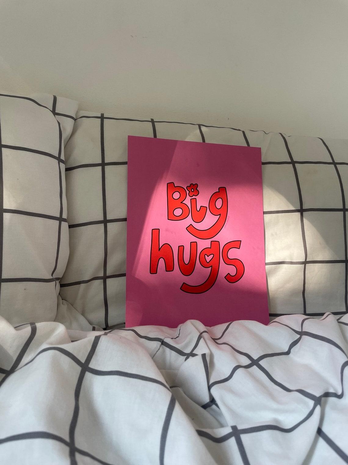 Modern AESTHETIC BIG HUGS Styled Poster Print Funky A4 - Etsy