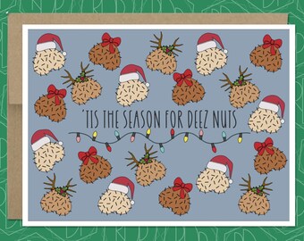 Deez Nuts Card | Etsy