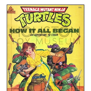 girl ninja turtle coloring page