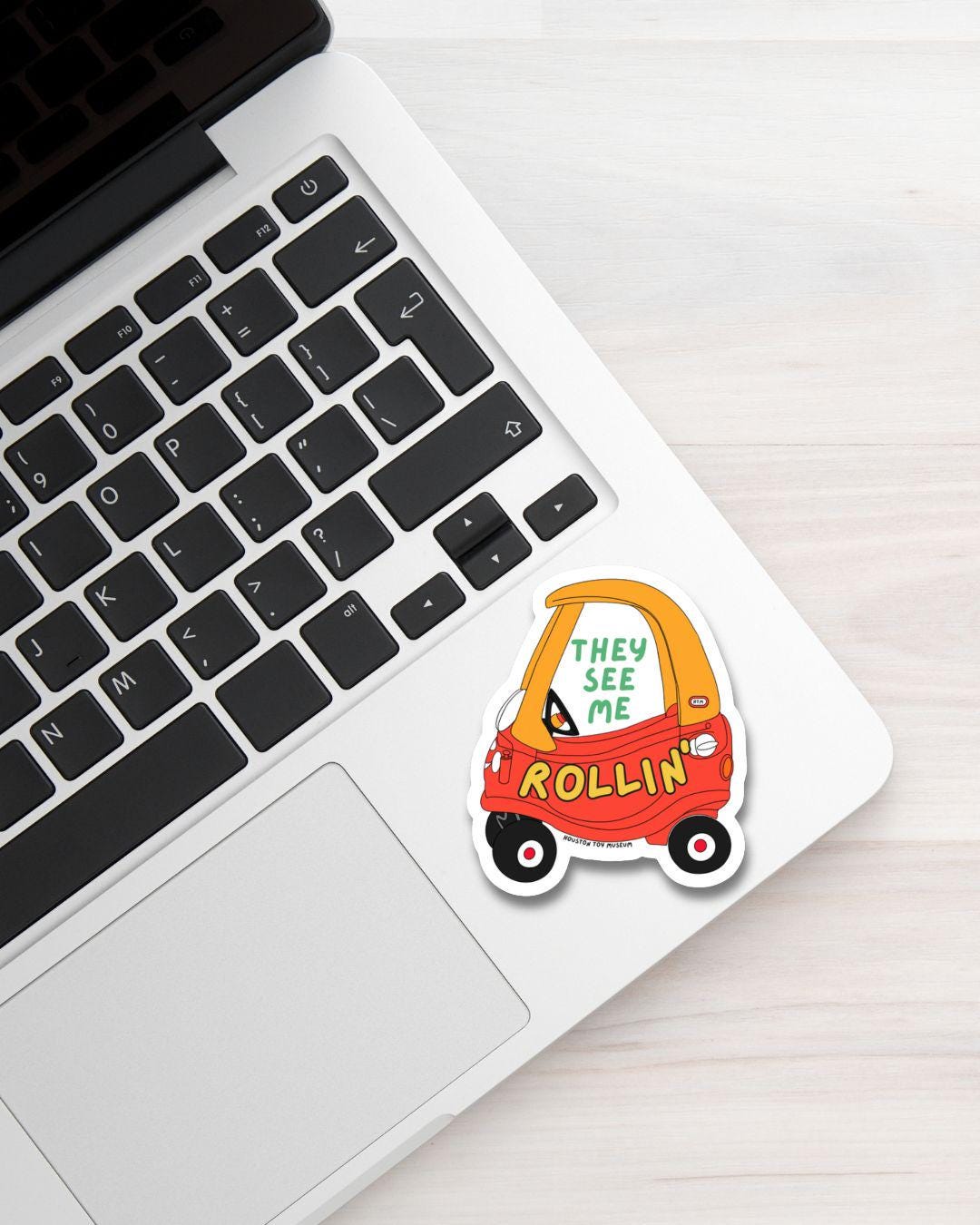Little Tikes Cozy Coupe 'they See Me Rollin' Vinyl Sticker Decal ...