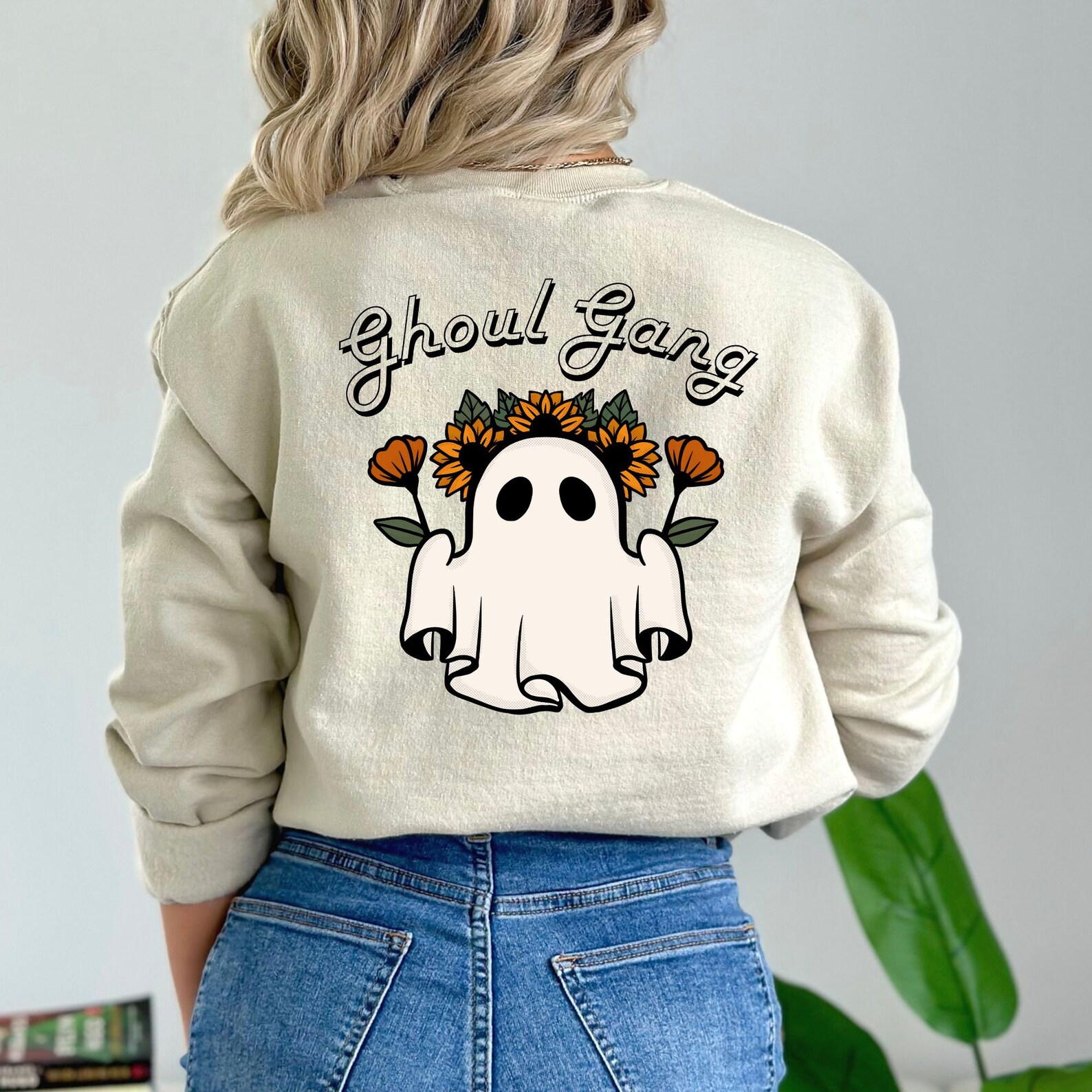 Ghoul Gang PNG Retro Ghost Sublimation Halloween - Retro Ghoul ...