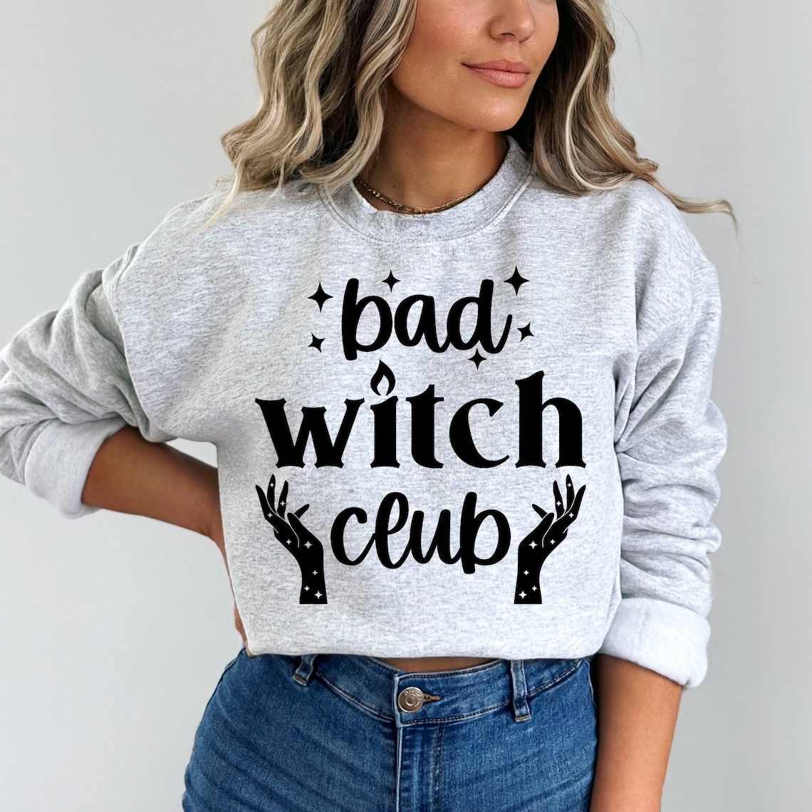Bad Witch Club SVG Clipart Halloween File Mystic Wiccan - Etsy