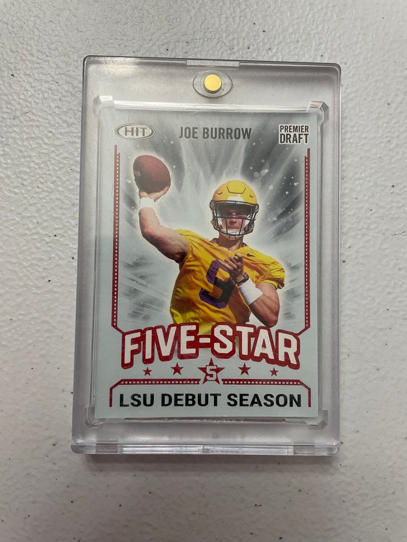Joe Burrow Rookie Card - Etsy