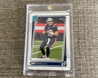 Mac Jones Rookie Card - Etsy