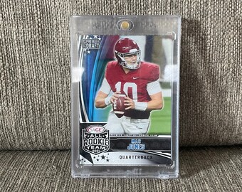 Mac Jones Autographed Rookie Card | Etsy
