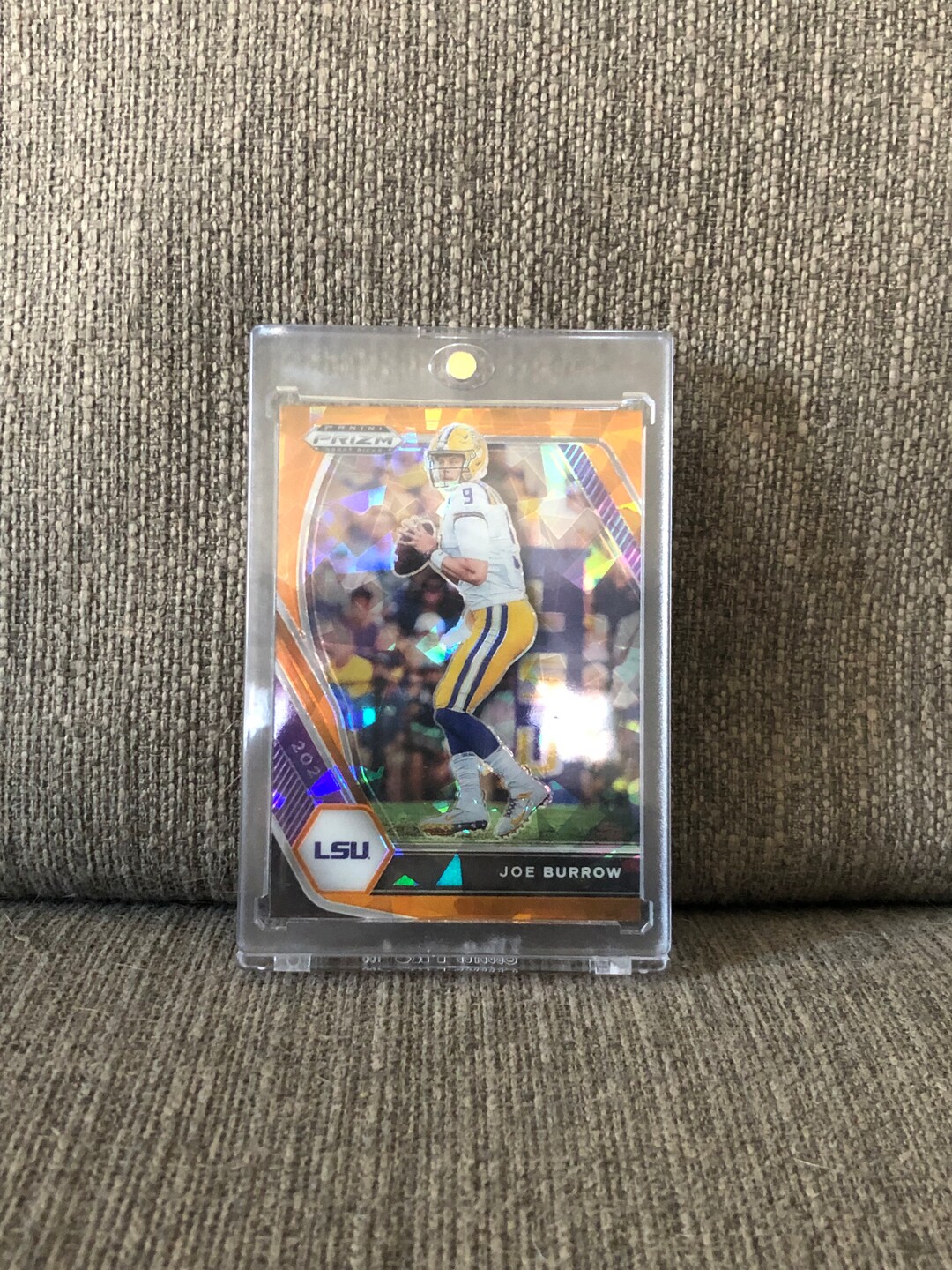 Joe Burrow Orange Cracked Ice - Etsy