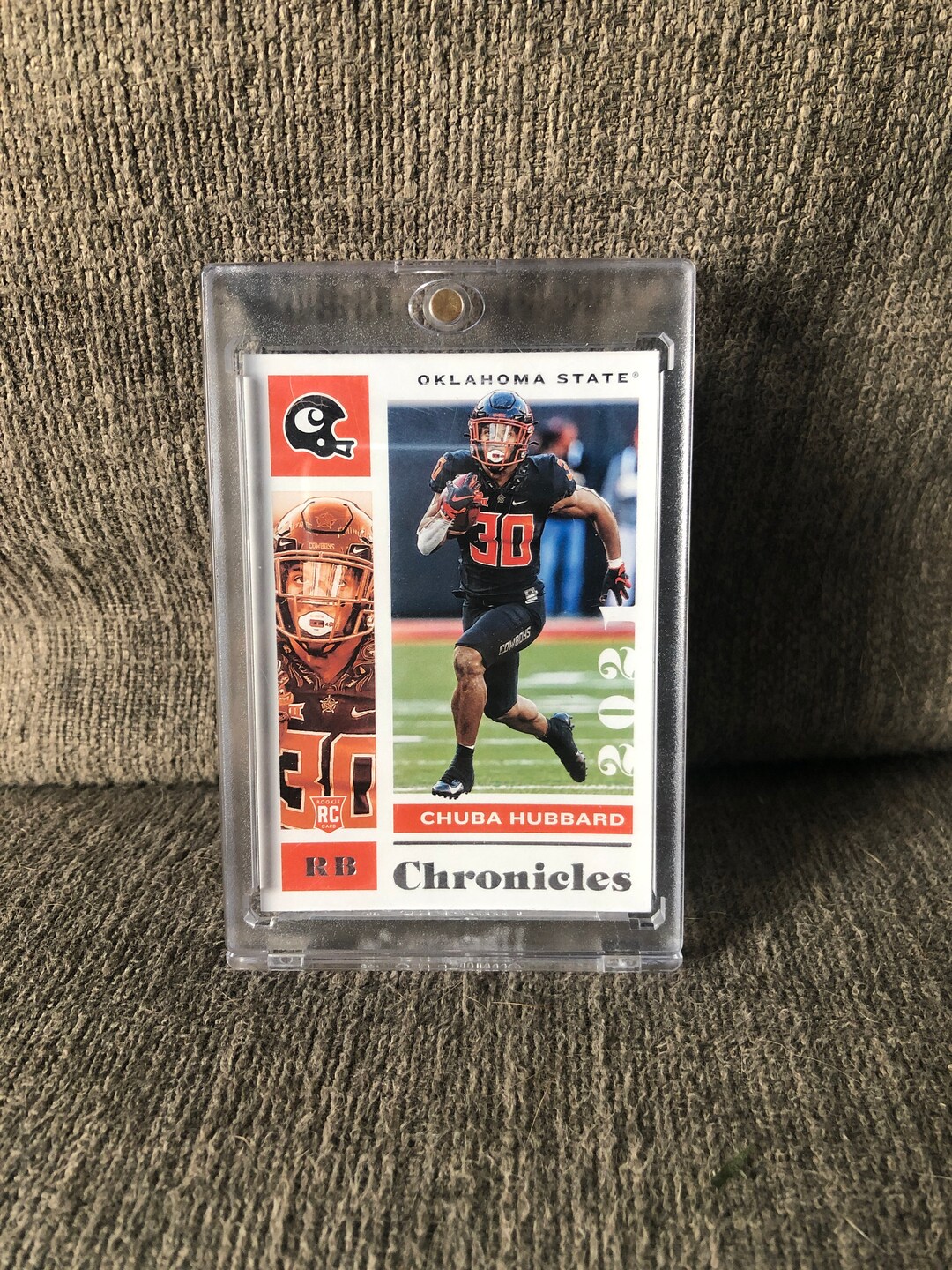 Chuba Hubbard Rookie Card - Etsy