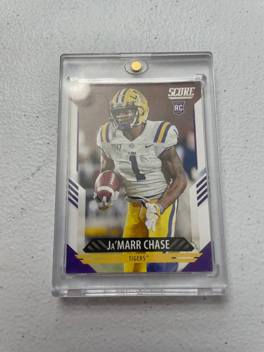 Ja'marr Chase Rookie Card - Etsy