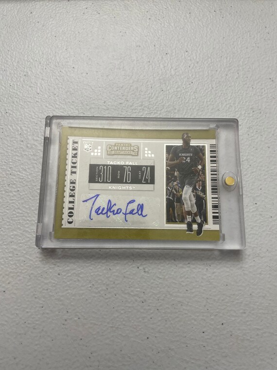 Tacko Fall Rookie Autograph Card - Etsy