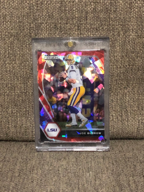 Joe Burrow Red Cracked Ice - Etsy