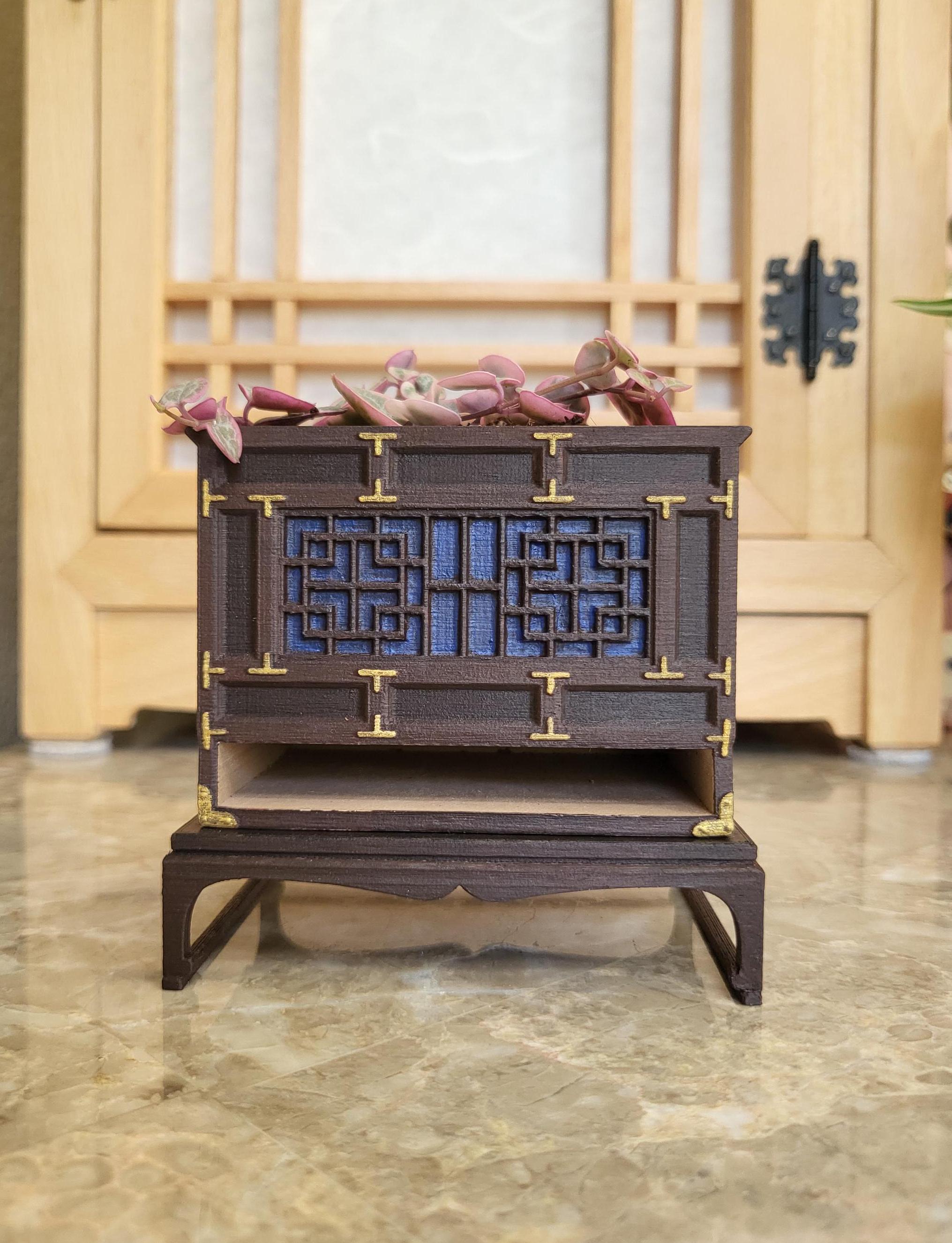 Oriental Indoor Planter Pot 3D STL Files | Digital Download for 3D ...