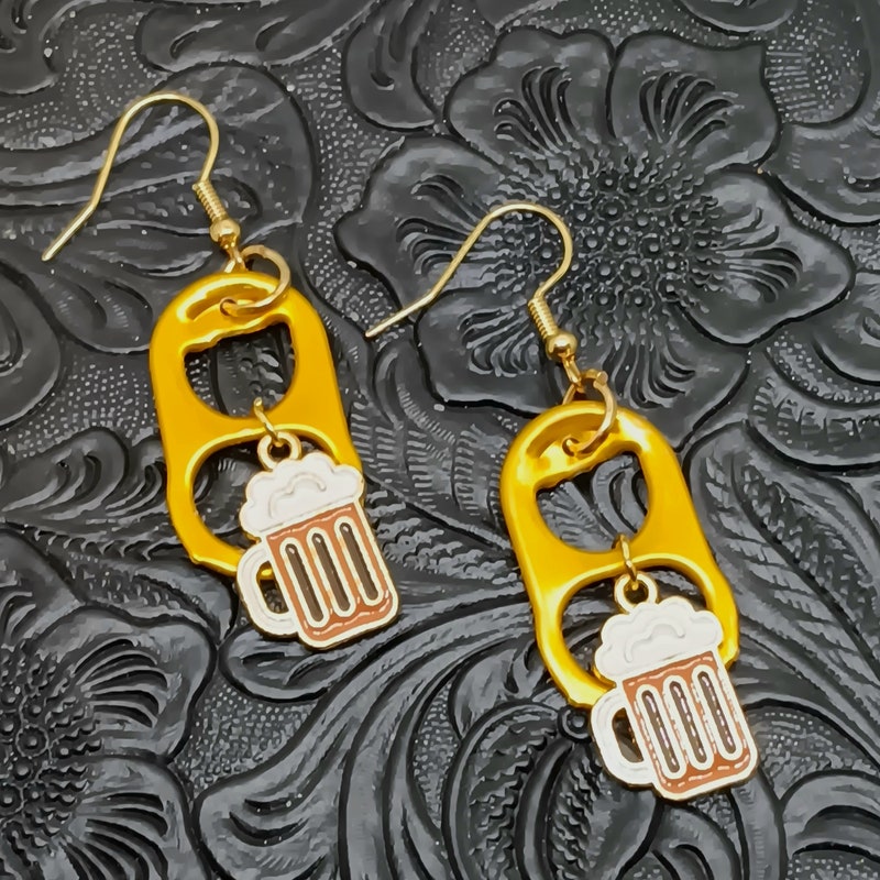 Beer Tab Earrings - Etsy