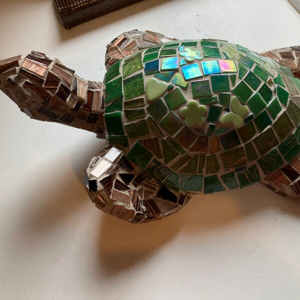 Turtle Mosaic - Etsy