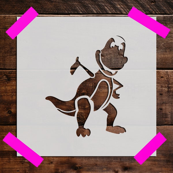T Rex Stencil - Etsy