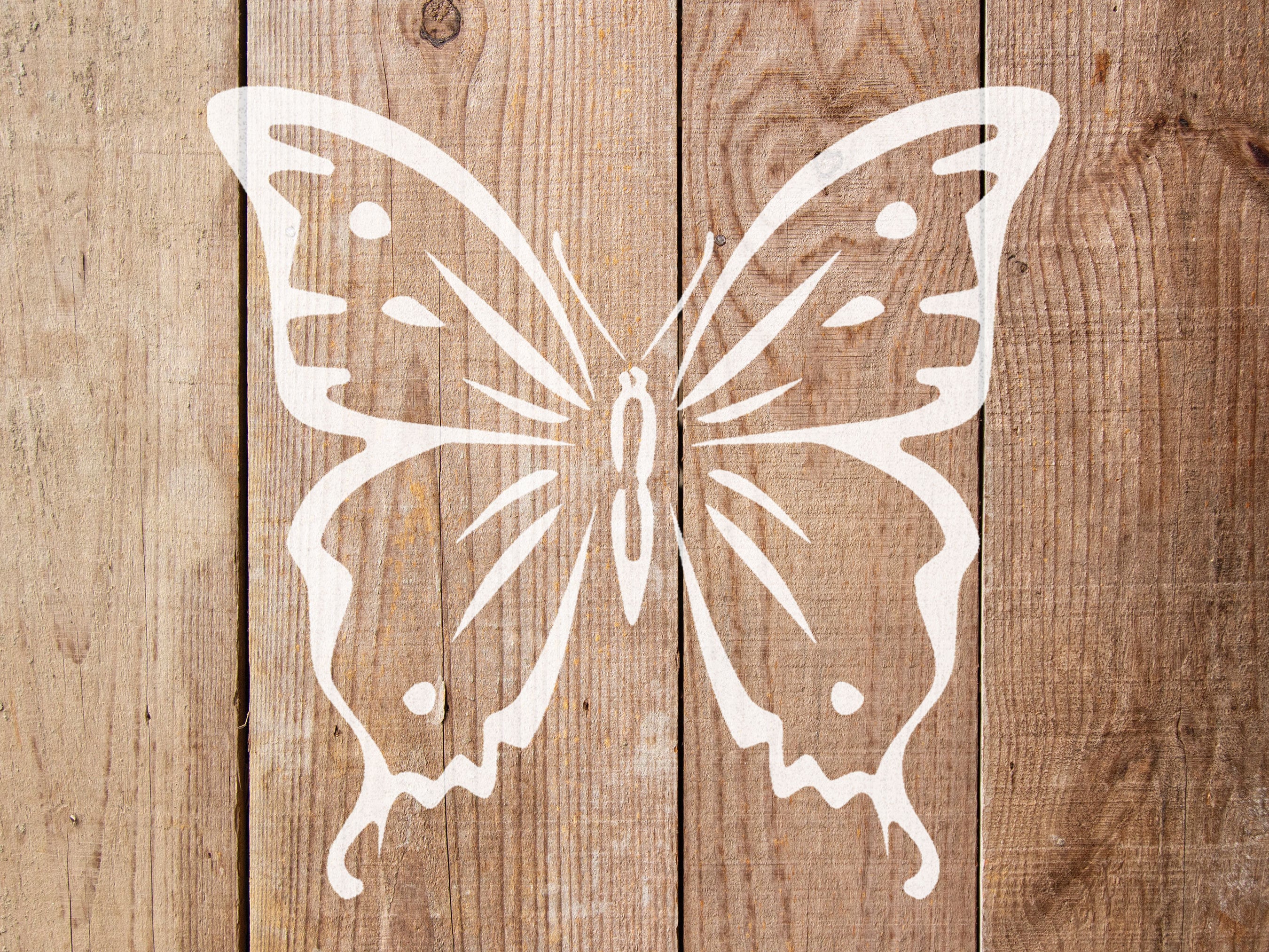 Butterfly Stencil, Reusable Butterfly Stencil, Art Stencil, DIY Craft ...