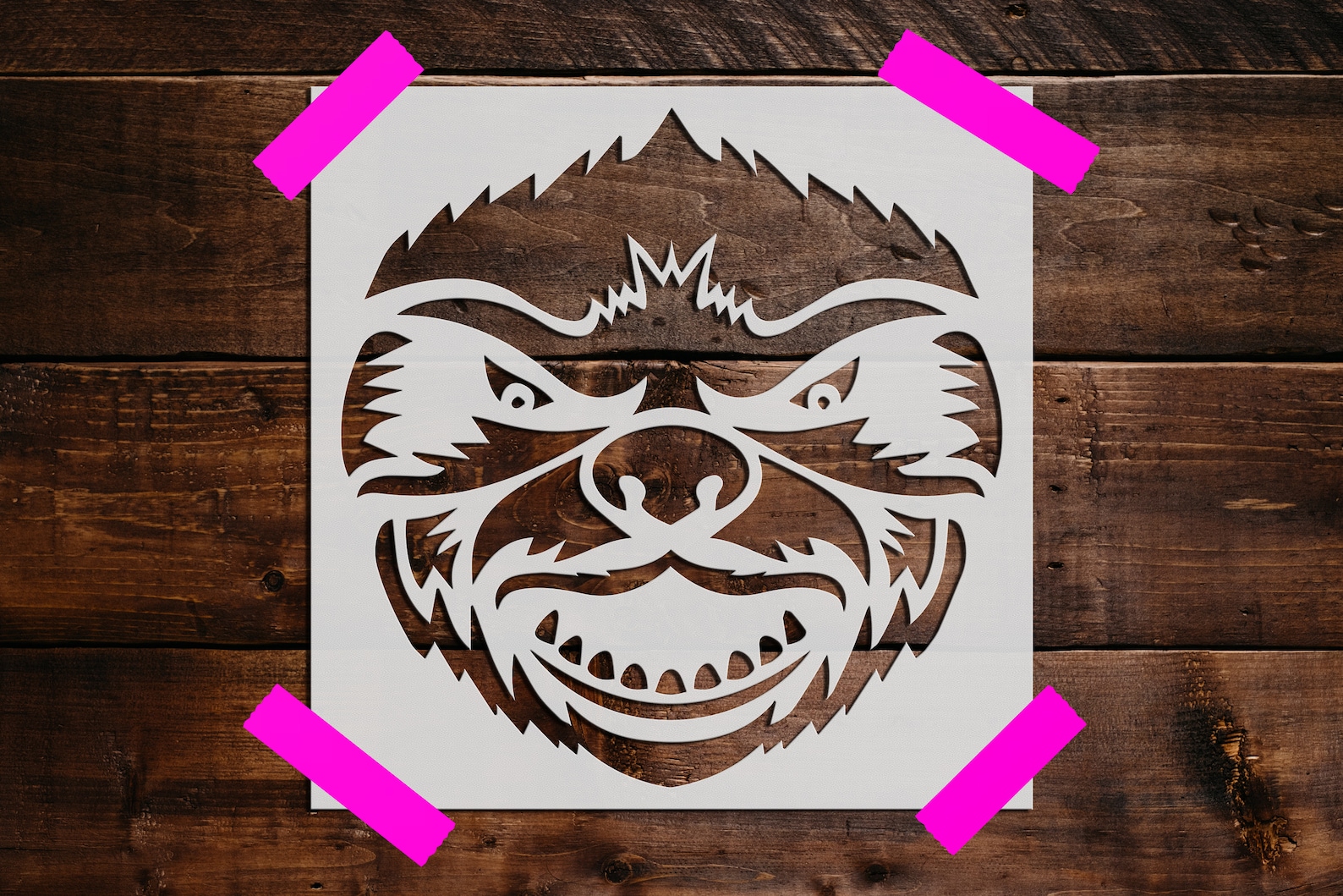 Creature Stencil Reusable Creature Stencil art Stencil DIY - Etsy