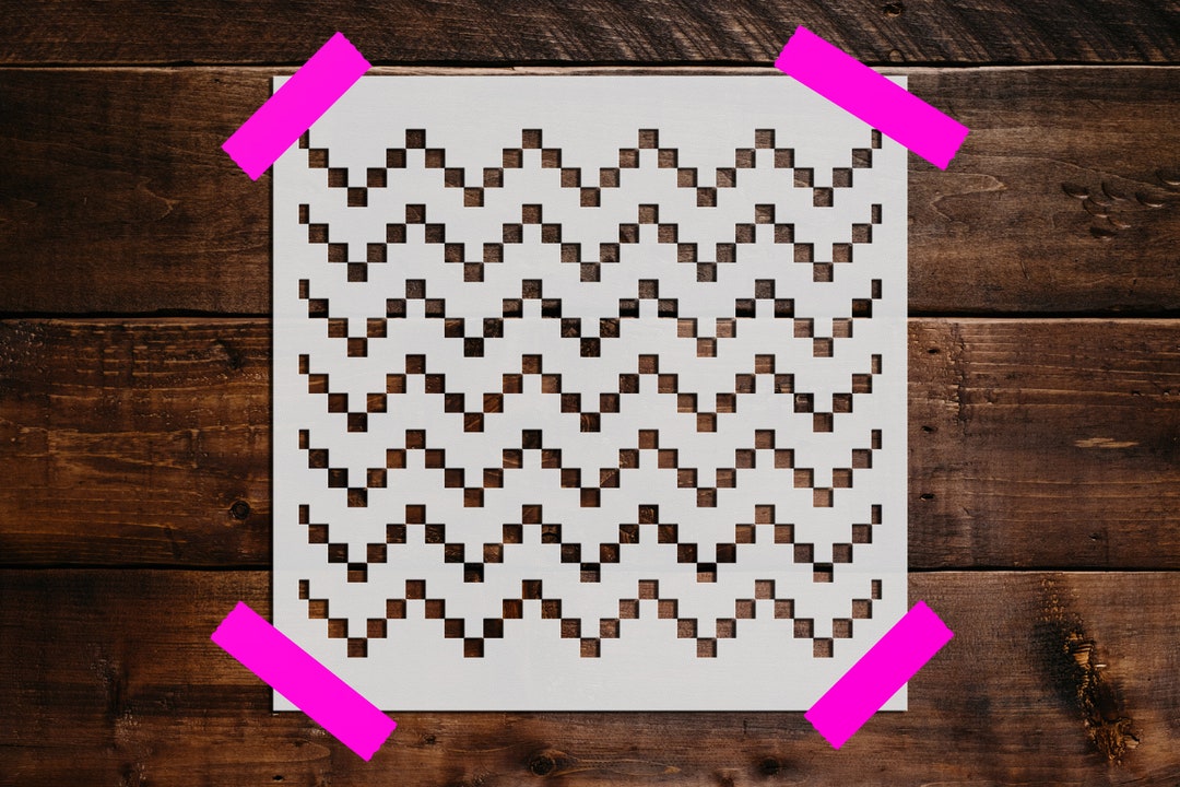 Diamond Pattern Stencil, Reusable Diamond Pattern Stencil, Art Stencil ...