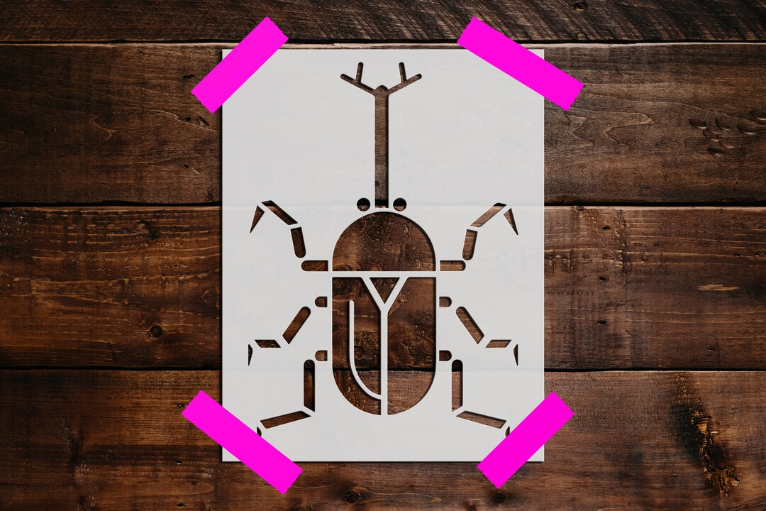 Bug Stencil, Reusable Saxophone Stencil, Art Stencil, DIY Craft Stencil ...
