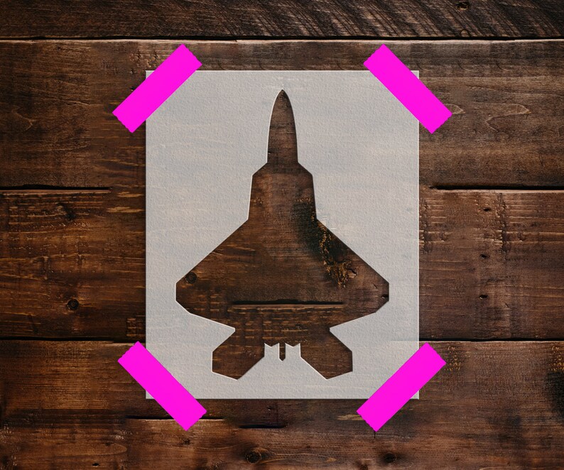 Fighter Plane Stencil Airplane Stencil Plane Stencil - Etsy