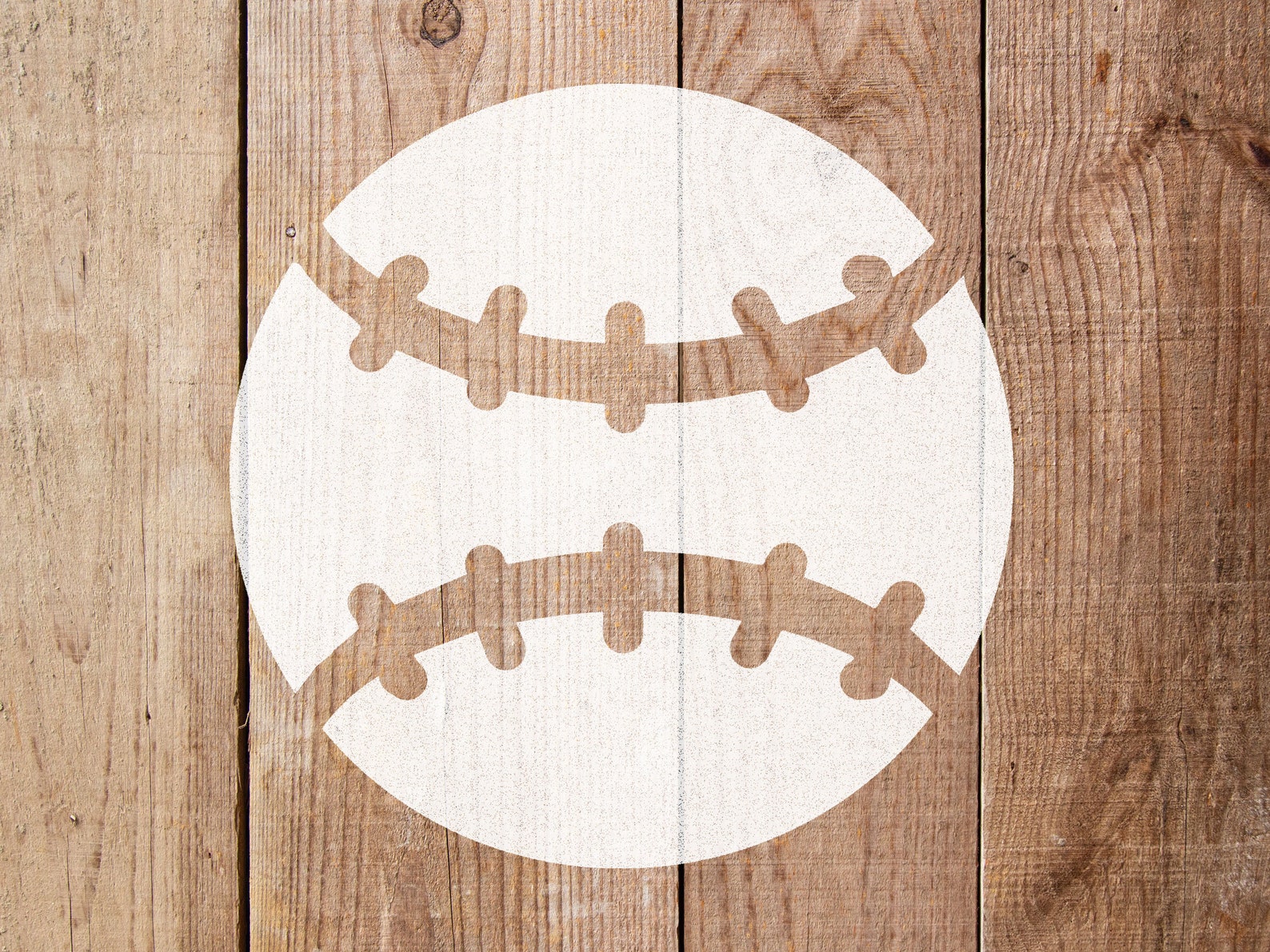 Baseball Stencil Reusable Baseball Stencil DIY Craft - Etsy