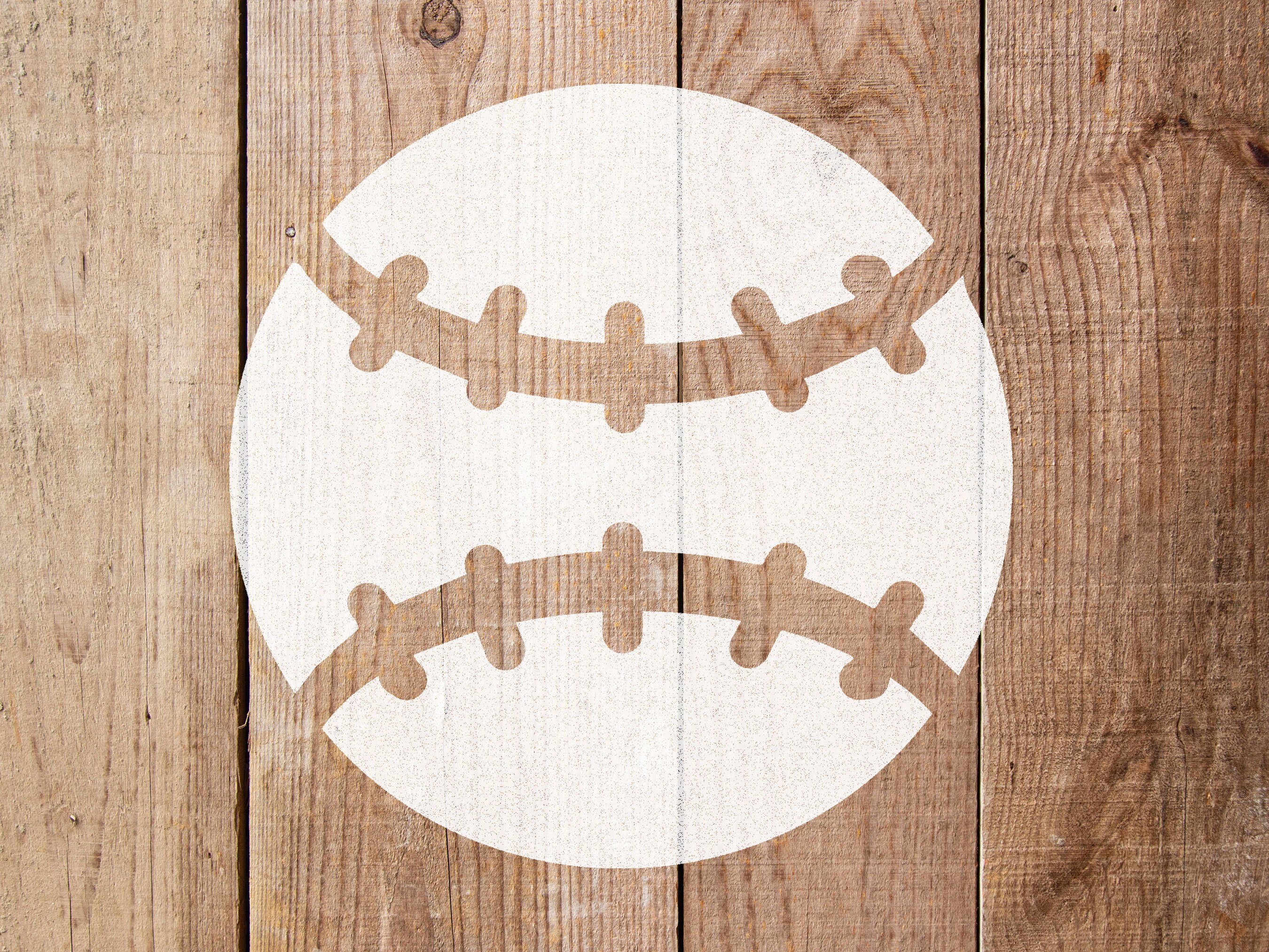Baseball Stencil Reusable Baseball Stencil DIY Craft - Etsy