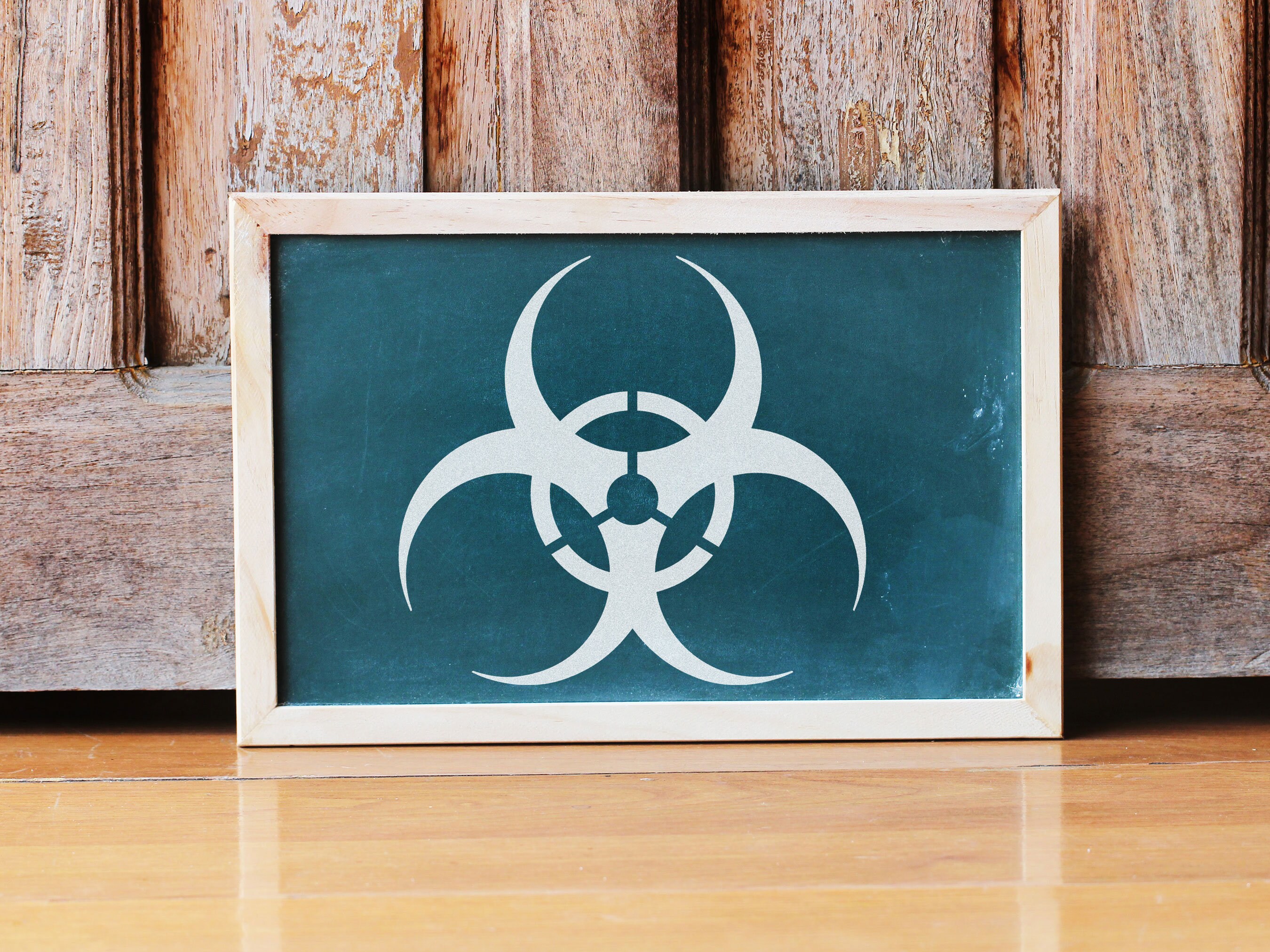 Biohazard Stencil Reusable Biohazard Stencil Art Stencil - Etsy